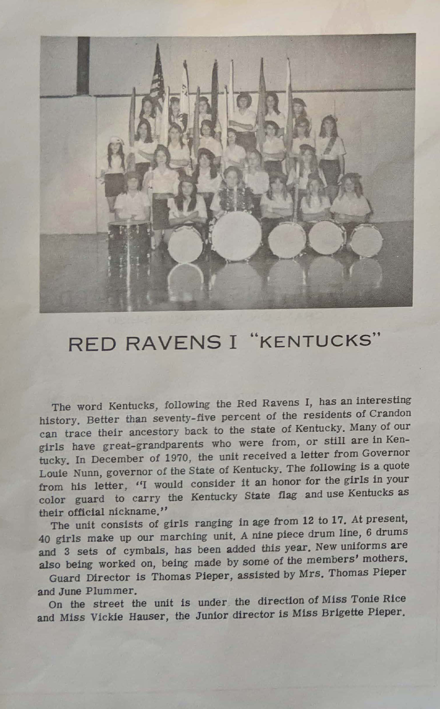Kentucky Heritage is celebrated far and wide – Crandon Area Historical ...