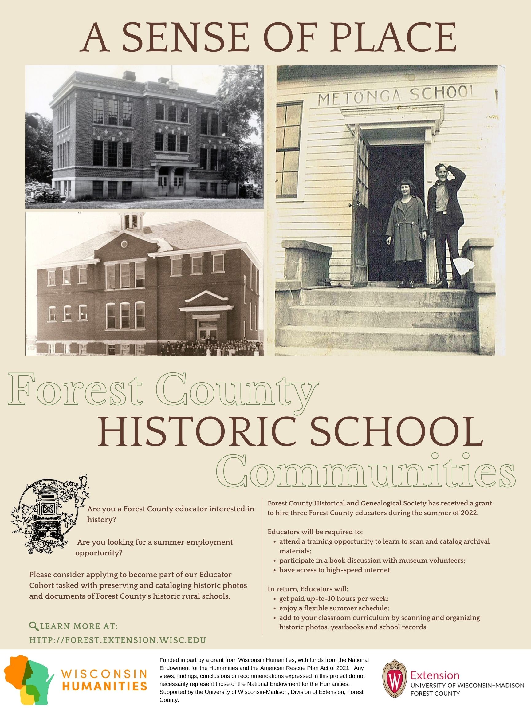 Forest County Historic School Communities – Crandon Area Historical Society